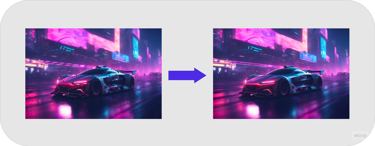 Upscaling Images Using AI